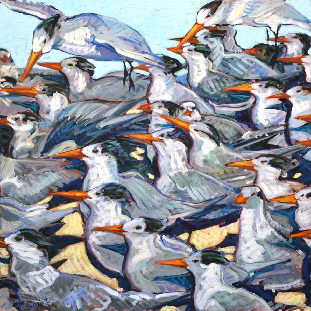 Leslie Shiels Art - The Red Piano Art Gallery